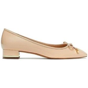 Zara | Shoes | Zara Peachy Beige Heeled Ballerinas | Poshmark